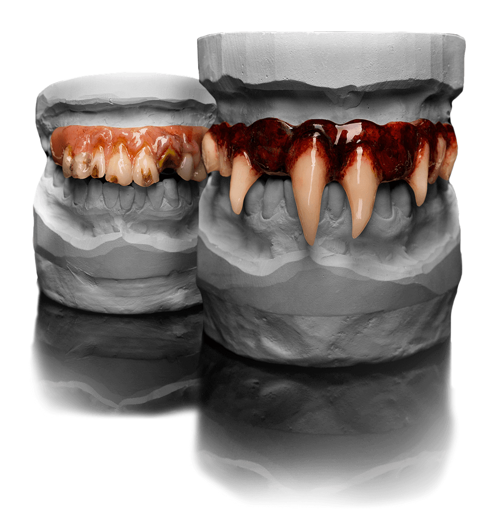 Professional sfx teeth for pro demands - alphabite